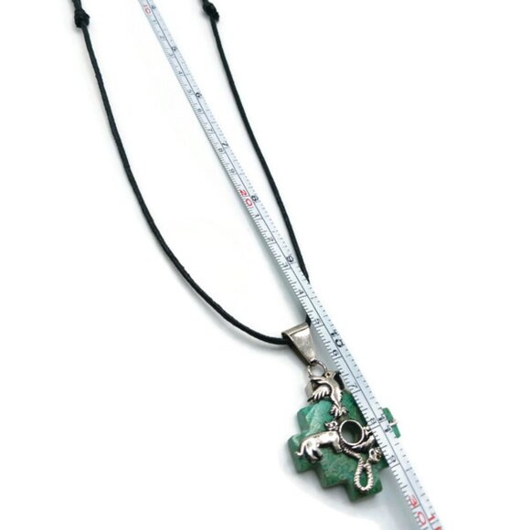 Jewelry | Handmade Peruvian Necklace Carved In Chakana Inca Stone ...